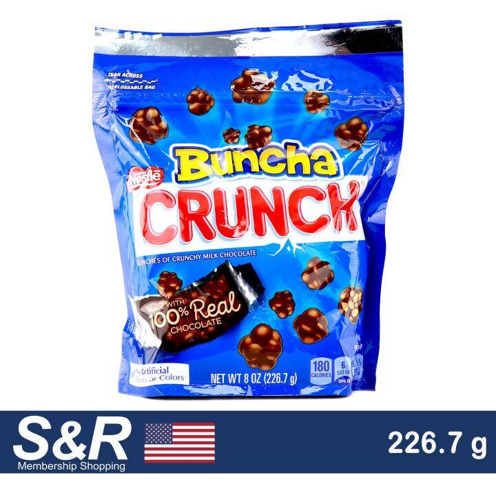 Nestle Buncha Crunch Milk Chocolate 226.7 g | Lazada PH
