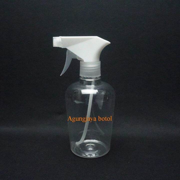 Botol Pet 400 Ml Apel Natural Tutup Trigger Sprayer / Botol Plastik / Botol Tutup Trigger ...