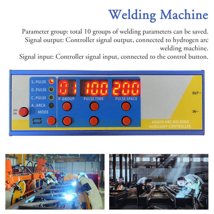 BO YIN Argon Arc Welding Modified Cold Welding Machine Controller Sheet ...