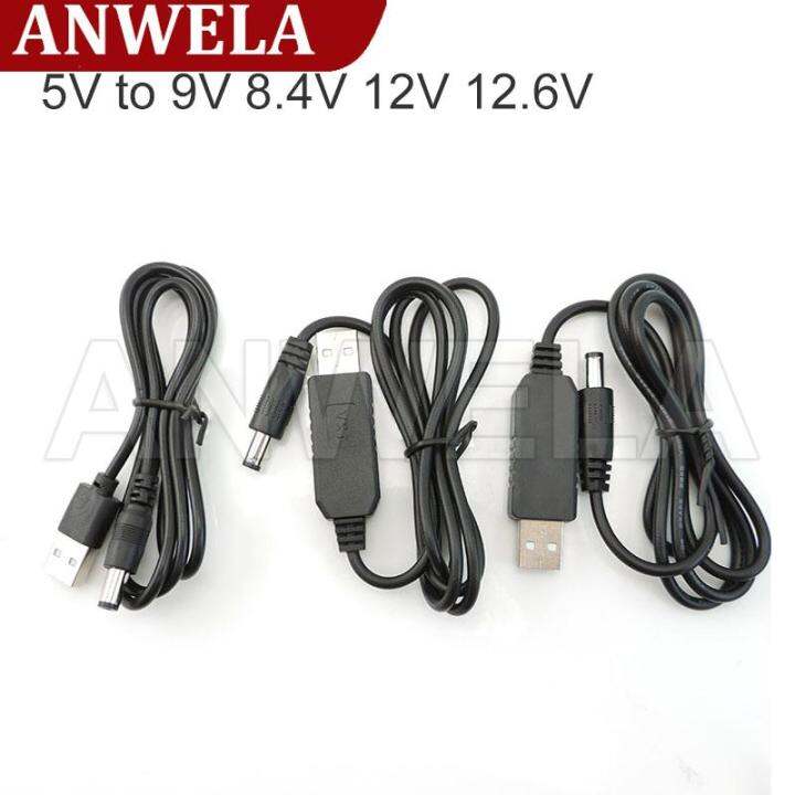 ANWELA Shop USB DC 5V to USB 9V 8.4V 12V 12.6V Step UP Module Power Boost Line power supply ...