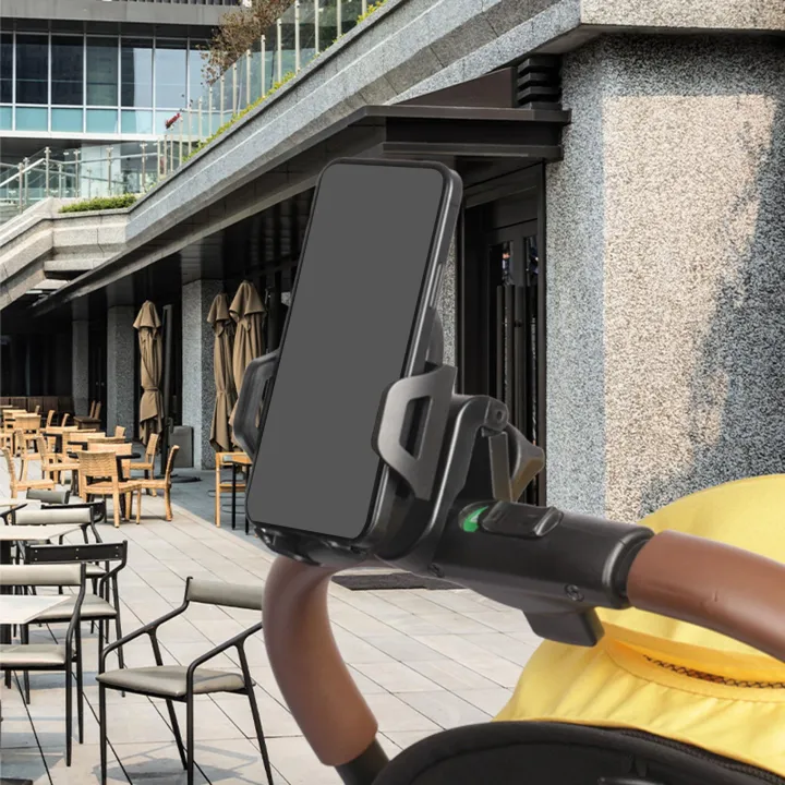 Sunnoony Universal Baby Stroller Cell Phone Holder for Infant Stroller ...