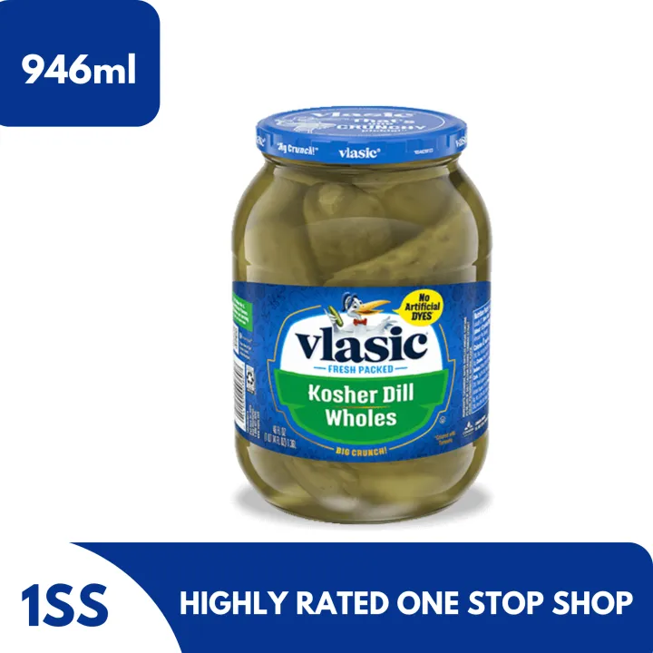 Vlasic Kosher Dill Wholes, 946ml | Lazada PH