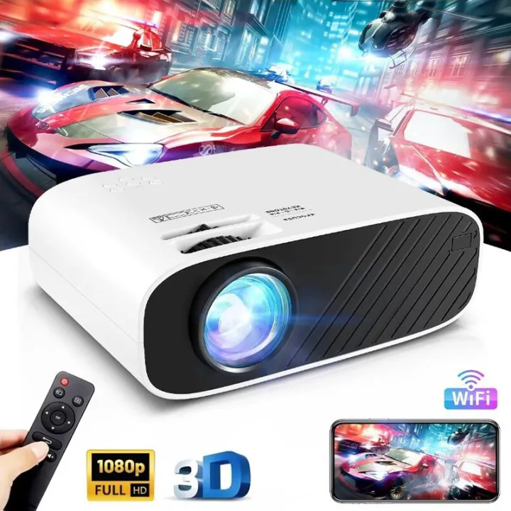 Portable Led Projector Full HD 1080P 5500 Lumens | Lazada PH