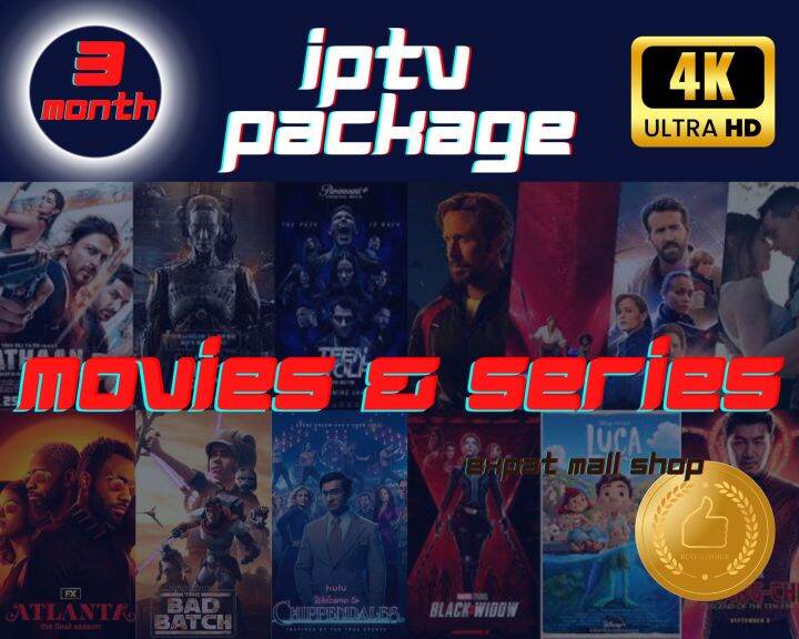 IPTV Special Package 3 Months. รับชม Movies & Series, Comedy, Action, Drama, Kids, Horro, War ...