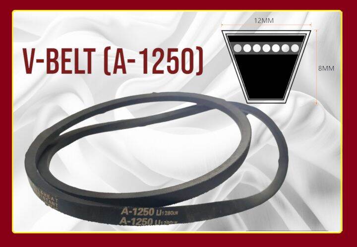 V BELT FAN BELT A1250 (A51), V BELT FAN BELT A1300 (A53) | Lazada