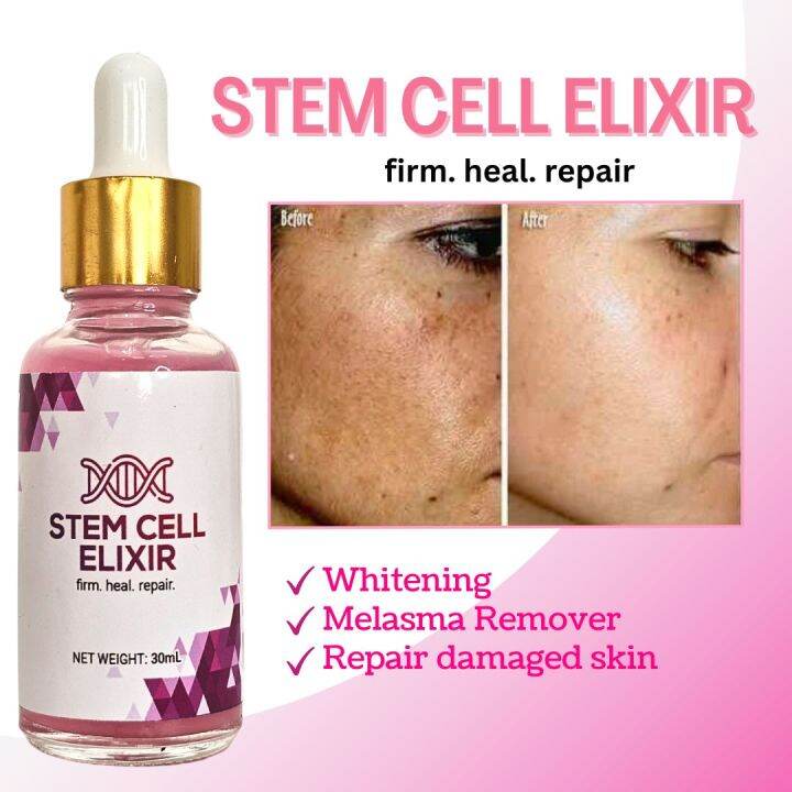 Stem Cell Elixir 30ml Help to Firm, Heal and Repair PREVENTS Wrinkles, Pimples, Rashes and ...