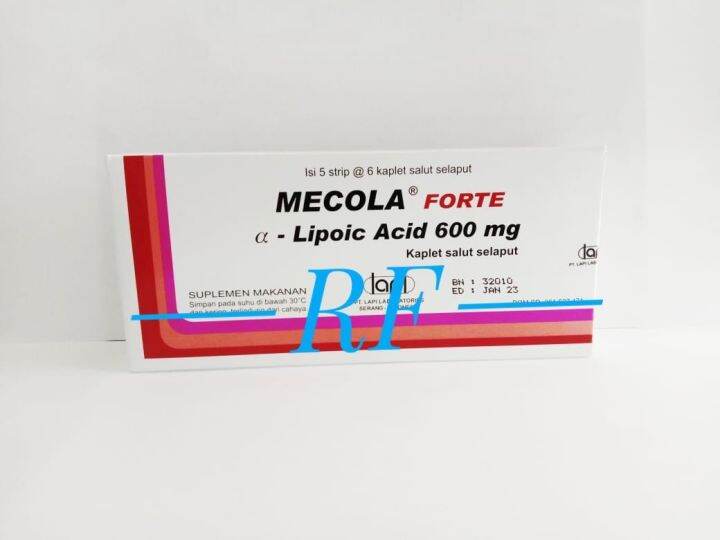 Mecola Forte Caplet isi 30 (Lapi) | Lazada Indonesia