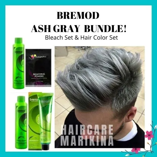 ASH GRAY Bundle Bleach Hair Color Set - Promo Promo | Lazada PH