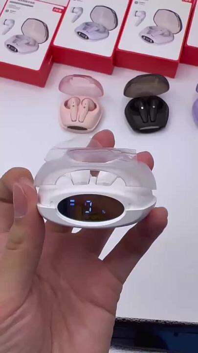 New Private Model Headset J09 in-Ear Power Display Ultra-Long Life Battery ENC Noise Reduction ...