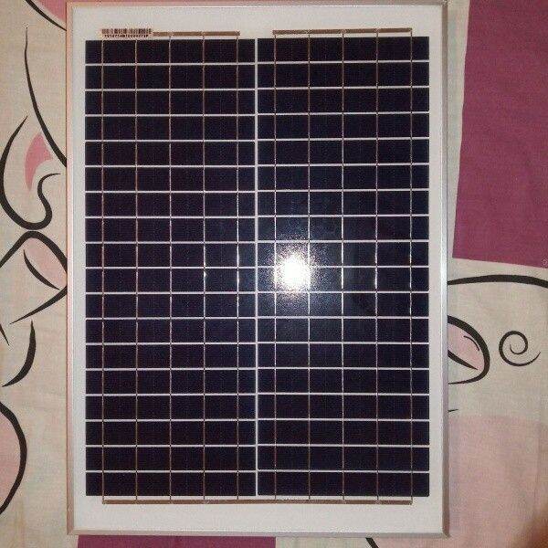 Panel surya solar cell 20wp 20 wp Monocrystaline | Lazada Indonesia