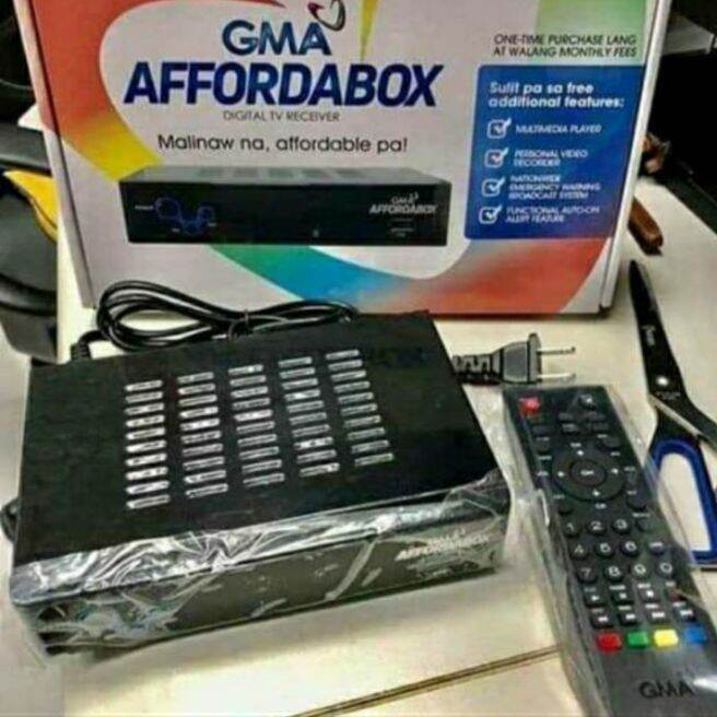 original GMA affordabox digital tv receiver | Lazada PH