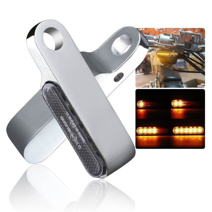 Motorcycle Signal Lamp Indicators Amber Fluid Mini Led Directional ...