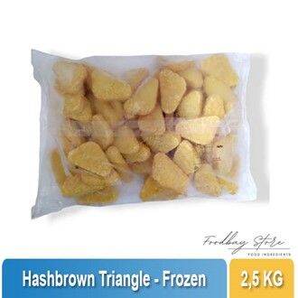 HYFUN - Hashbrown Triangle 2.5 Kg / Kentang Goreng Segitiga | Lazada ...