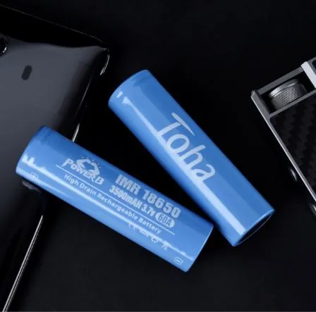 Vape Battery toha 18650 Rechargeable High Drain Power 3500mAh 60A Vapor ...