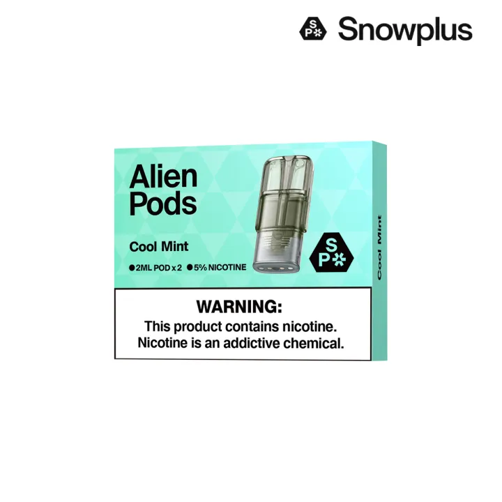Snowplus Alien 2-in-1 Pods (Cool Mint) | Lazada PH