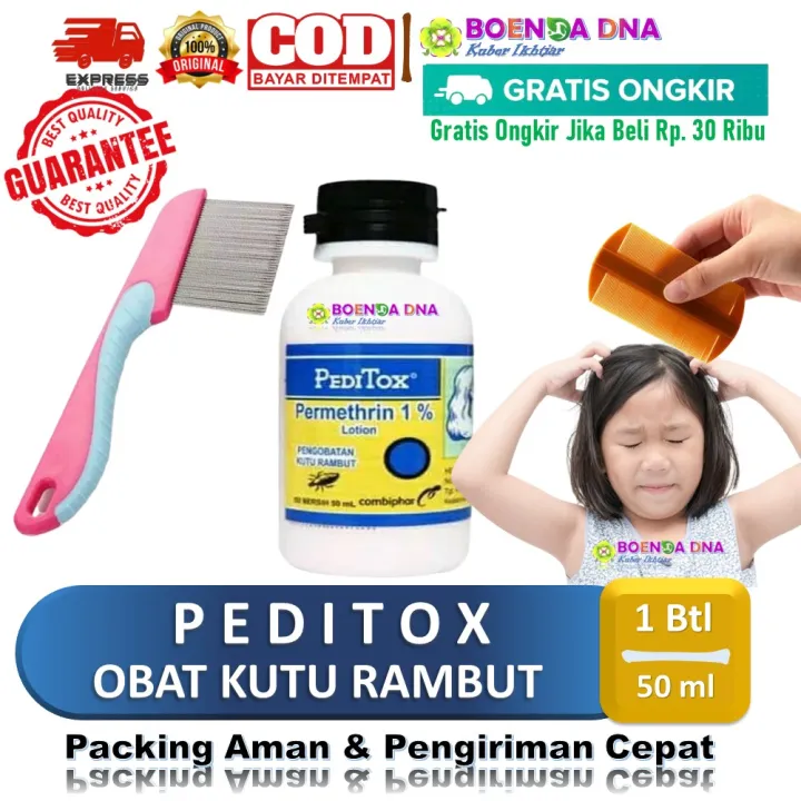 Paket Peditox + Serit - Mengatasi Kutu Rambut BISA COD | Lazada Indonesia