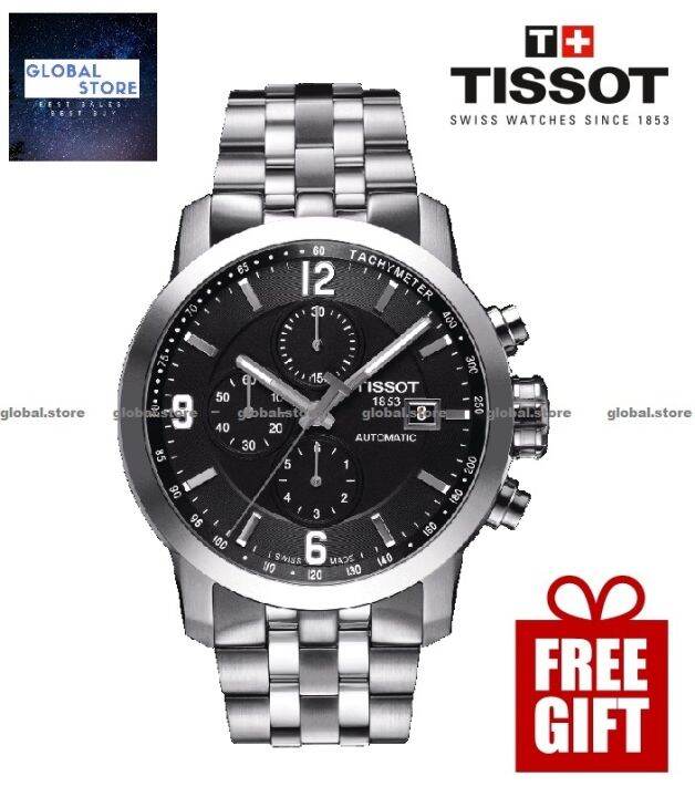 Tissot T055.427.11.057.00 PRC 200 AUTOMATIC CHRONOGRAPH T0554271105700 ...