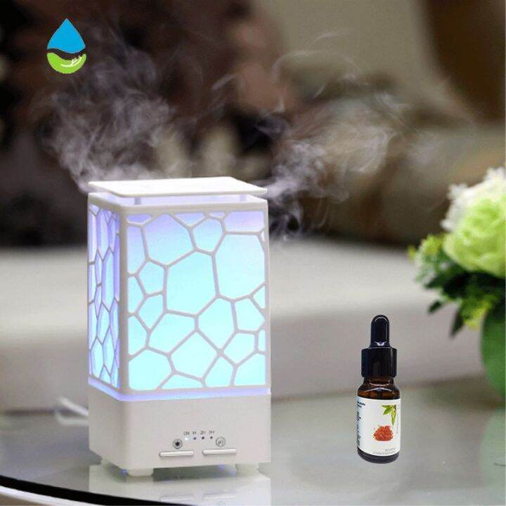 D"!Blue Water BW720 Water Cube Ultrasonic Aroma Diffuser Humidifier ...