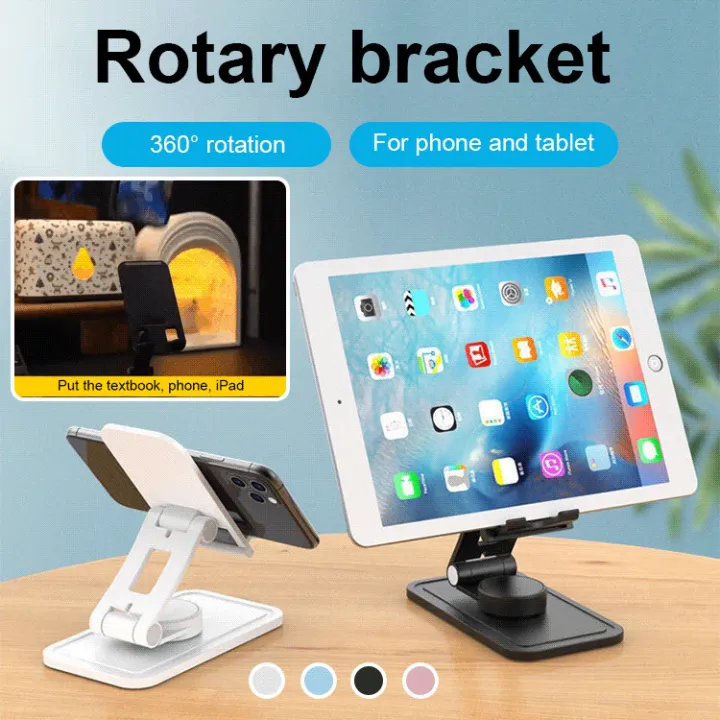 [Fourth for free] folding portable 360° rotating stand | Lazada PH