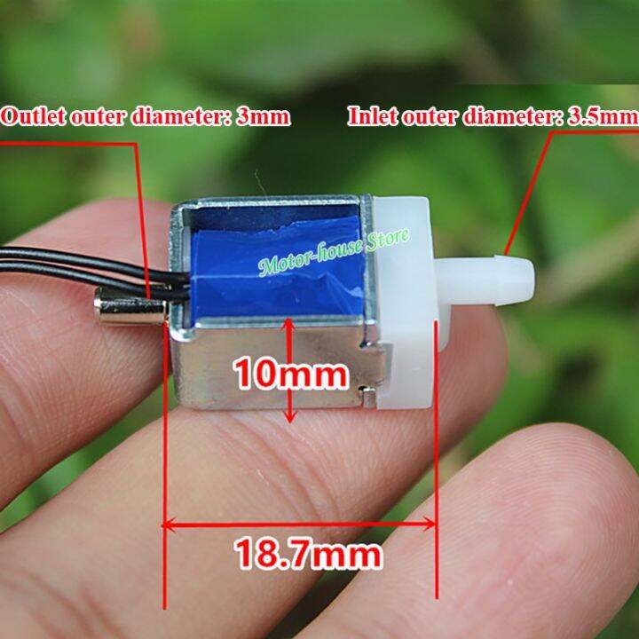【LZ】﹉ Dc 3v 3.7v 3-way micro mini válvula de escape solenoide elétrico ...