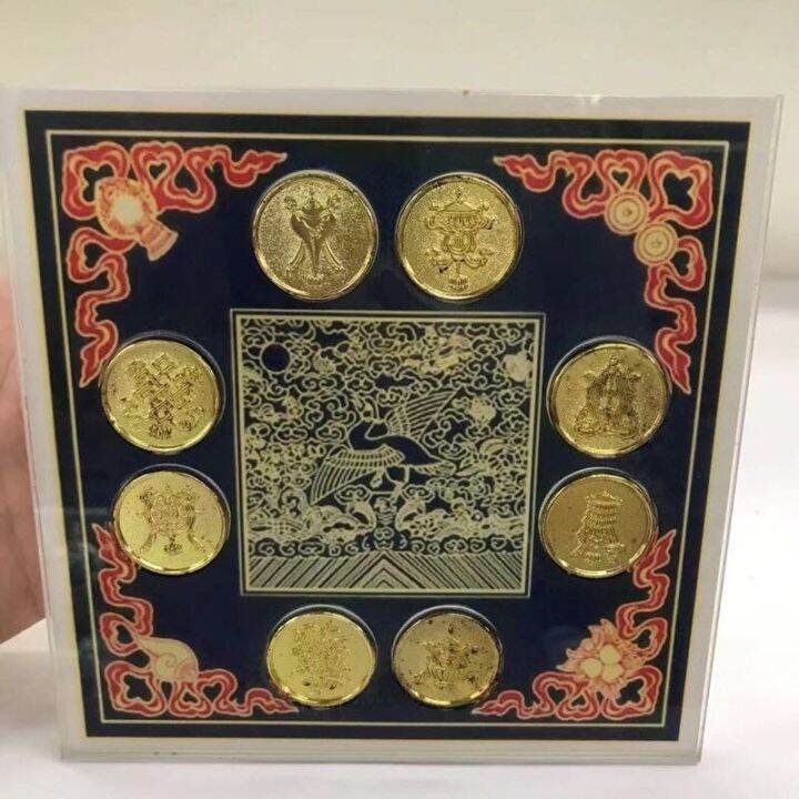 Fengshui THE 8 AUSPICIOUS SYMBOL PLAQUE | Lazada PH