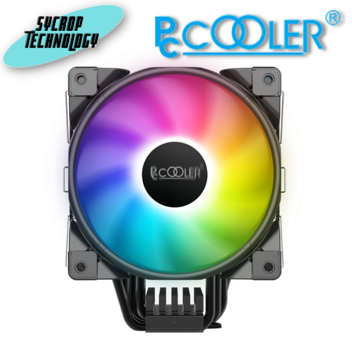 PCCOOLER GI-D56A HALO RGB 120MM PWM VORTEXPRO CPU COOLER ประกันศูนย์ เช็คสินค้าก่อนสั่งซื้อ ...