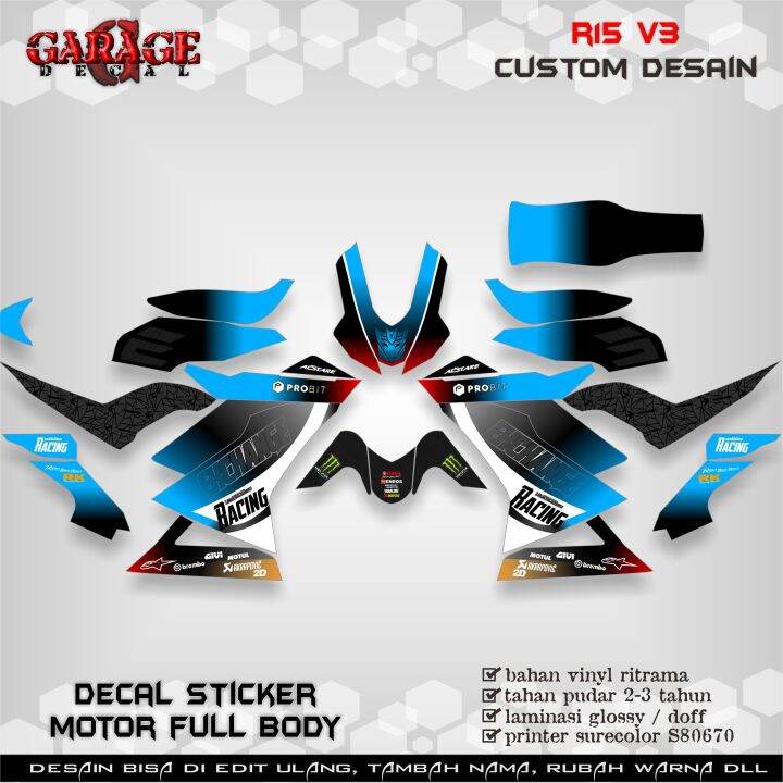 Decal R15 V3 Full Body Stiker R15 V3 Full Body Decal Sticker R15 V3 ...