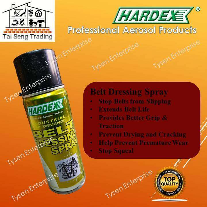 Hardex Professional Aerosol Products Belt Dressing Lubricants Spray ...