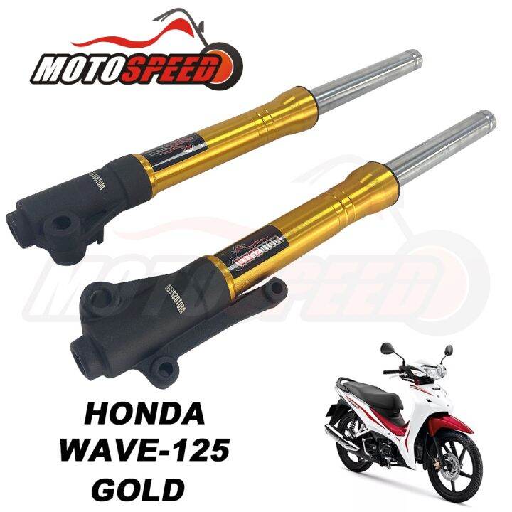 1 Pair Front Dual Shock Absorber For Honda Wave 100 125 Rusi MP 110 Sym ...