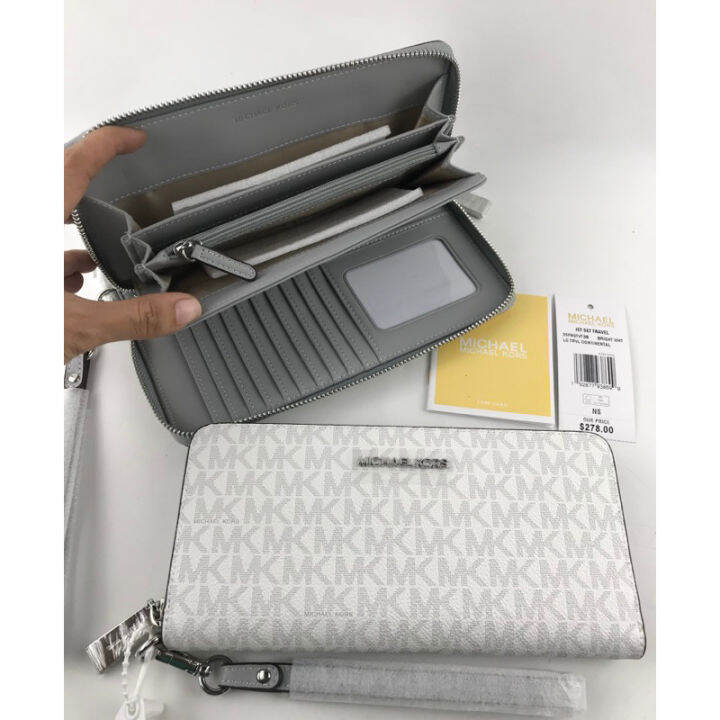 MK Long Wallet w Phone Slot 8.25 (L) x 4 (H) x 1(D) | Lazada PH