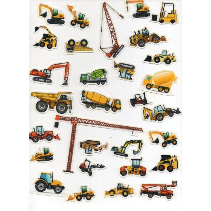 1 Set Sticker Alat Berat - Heavy Equipment | Lazada Indonesia