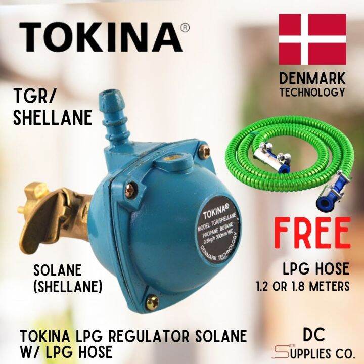 Tokina LPG Gas Regulator for SOLANE / SHELLANE Regulator Heavy Duty ...