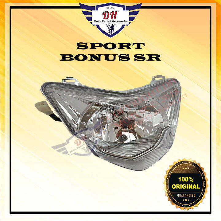 SPORT BONUS SR (ORIGINAL) HEAD LAMP SYM | Lazada