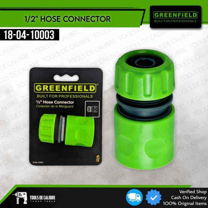 GREENFIELD Hose Connector 1/2" 18-04-10003 | Lazada PH
