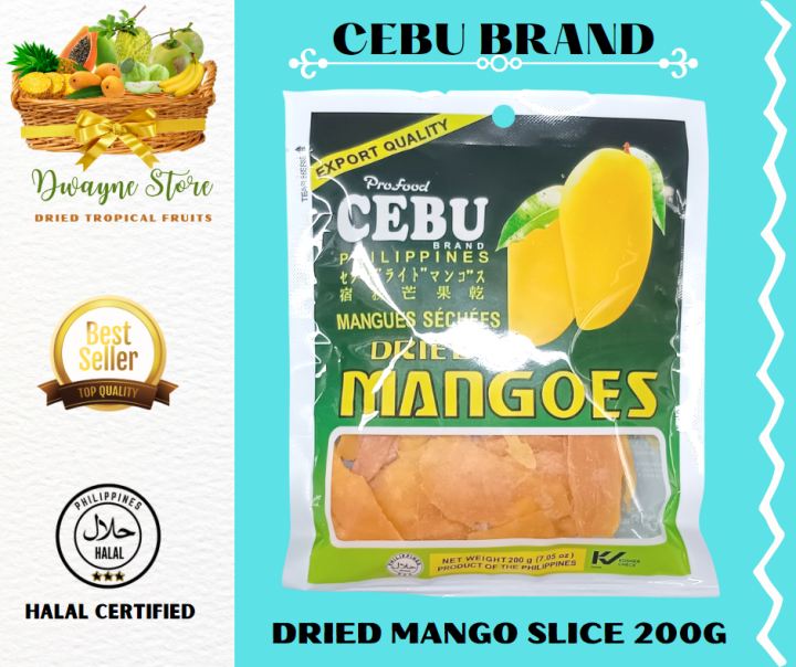 CEBU DRIED MANGO SLICE 200G | Lazada PH