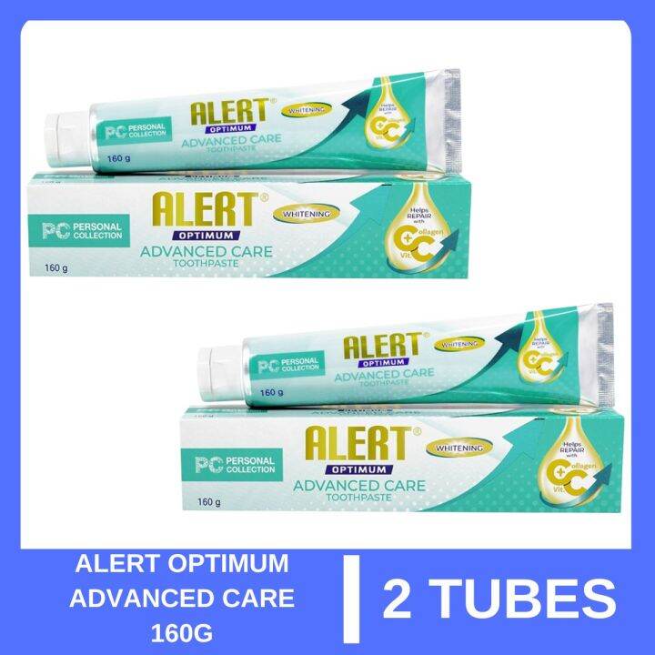 Personal Collection Alert Optimum Advanced Care Toothpaste (2 bottles ...
