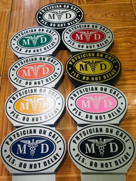Doctors, Physician and Surgeon VIP Front and/or Rear Embossed Emblems ...