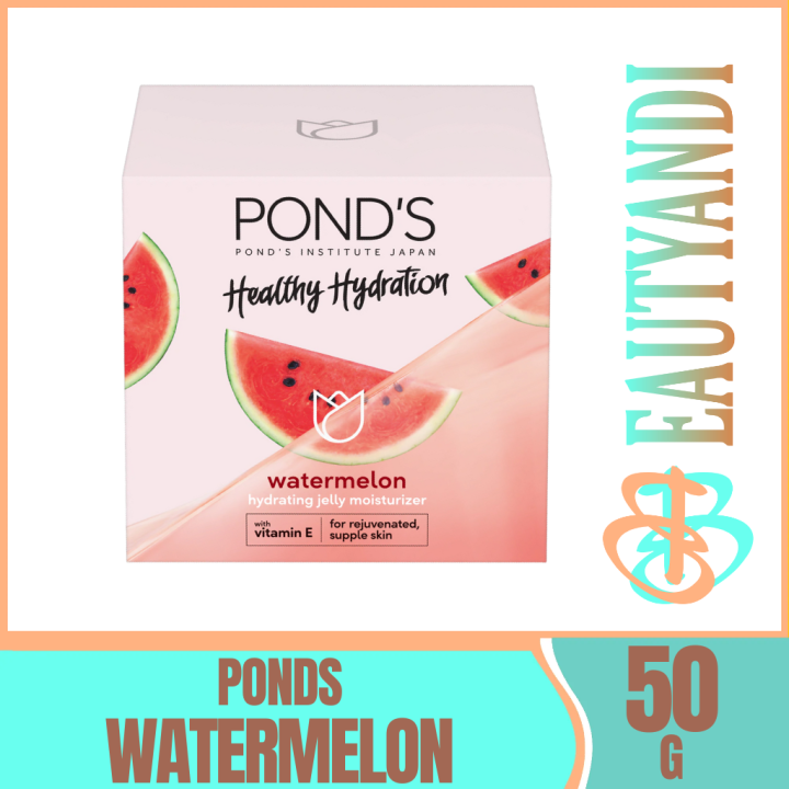 Ponds Healthy Hydration Watermelon Hydrating Jelly Moisturizer with ...