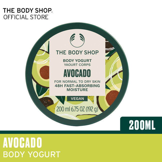 The Body Shop Avocado Body Yogurt 200ml | Lazada Indonesia