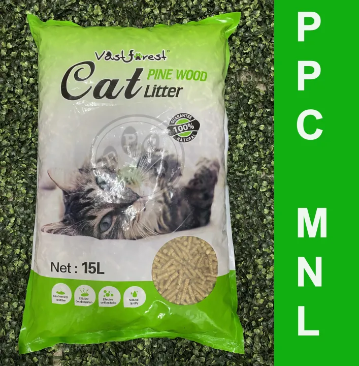 Vast Forest Pine Wood Cat Litter15L | Lazada PH