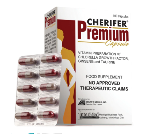 CHERIFER PREMIUM (Vitamins and Minerals plus Chlorella Growth Factor ...