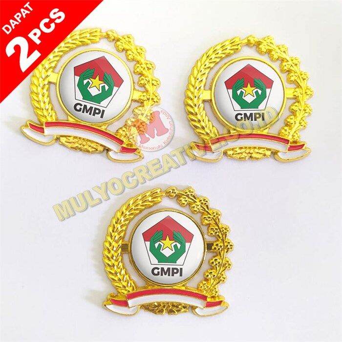 Pin GMPI Pin Bros Wing Logo GMPI PPP / 2pcs | Lazada Indonesia