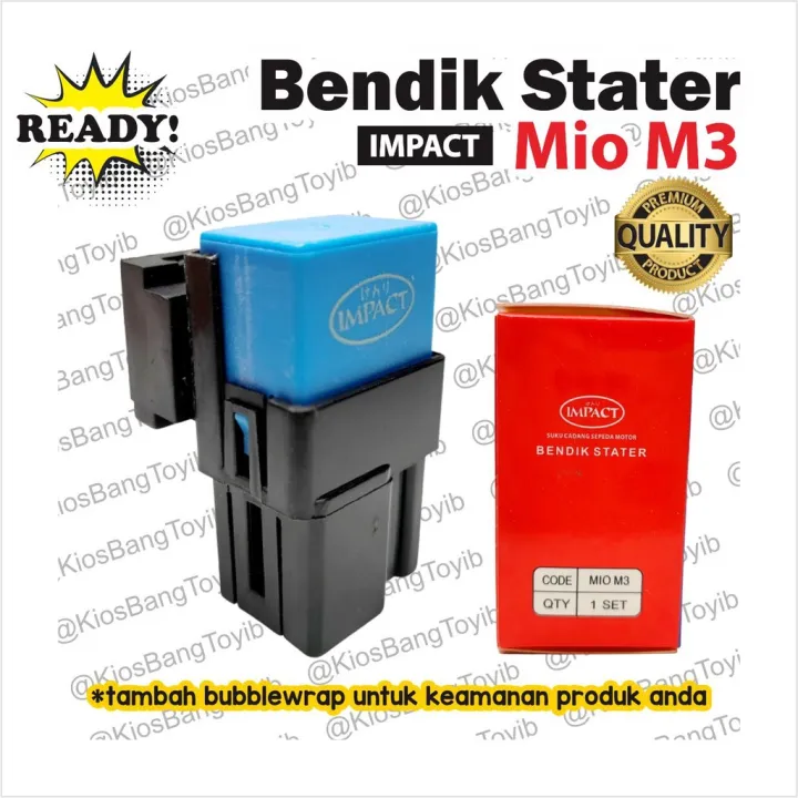 Bendik Switch Stater Starter Mio M3 Soul GT 125 Fino -IMPACT- | Lazada ...