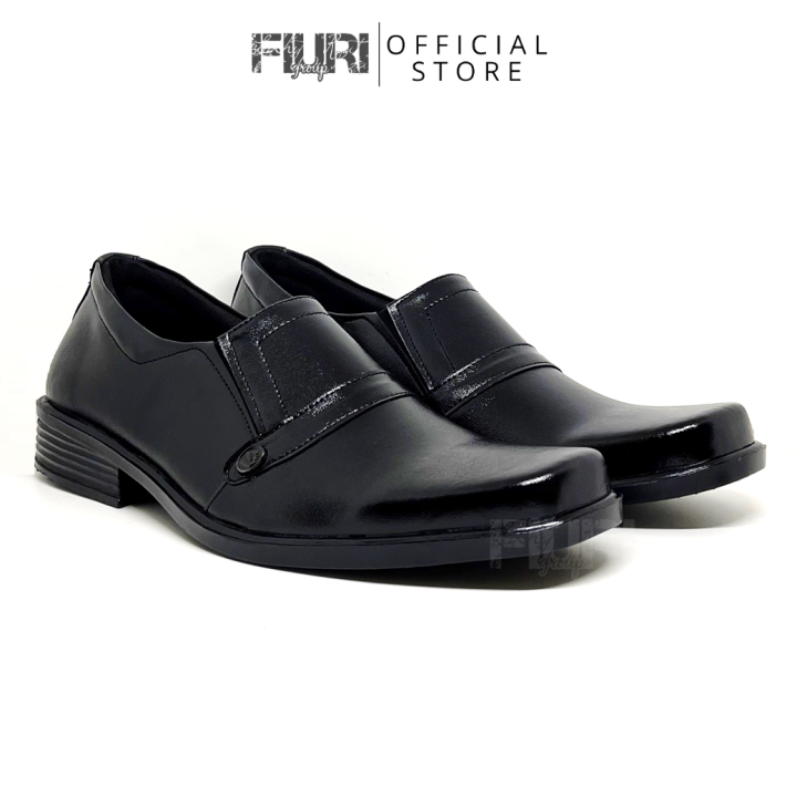 FIURI OFFICIAL - SB 5 HITAM 39-43 – Sepatu Pantofel Pria Polos – Sepatu ...