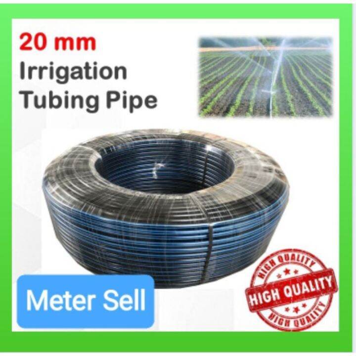 (1 METER) 20MM LDPE POLY TUBING PIPE HOSE | FERTIGASI | HYDROPONIC ...