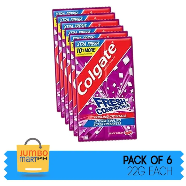 COLGATE FRESH CONFIDENCE SPICY FRESH TOOTHPASTE 22G / PACK OF 6 | Lazada PH