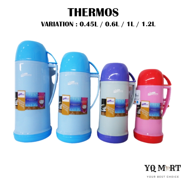 Thermos Flask/Vacuum Flask With Handle/Termos Vakum | Lazada