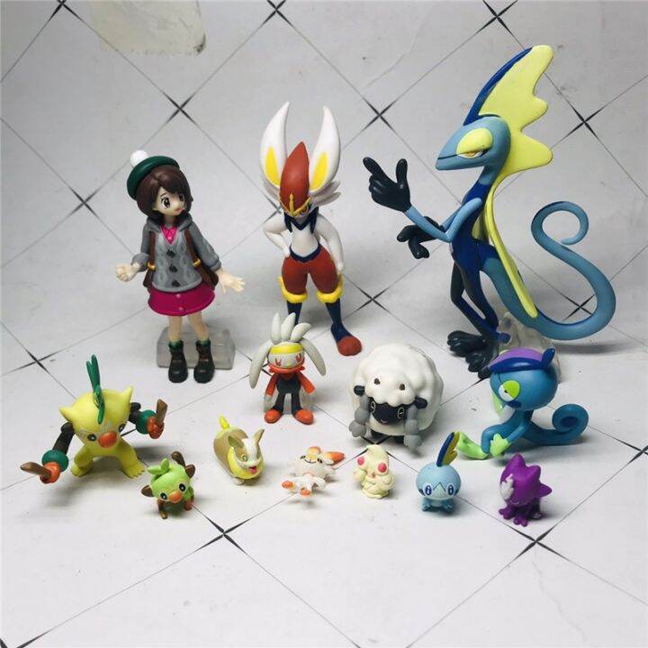 {hot} Original Pokemon SCALE WORLD Gloria Inteleon Grookey Sobble anime ...