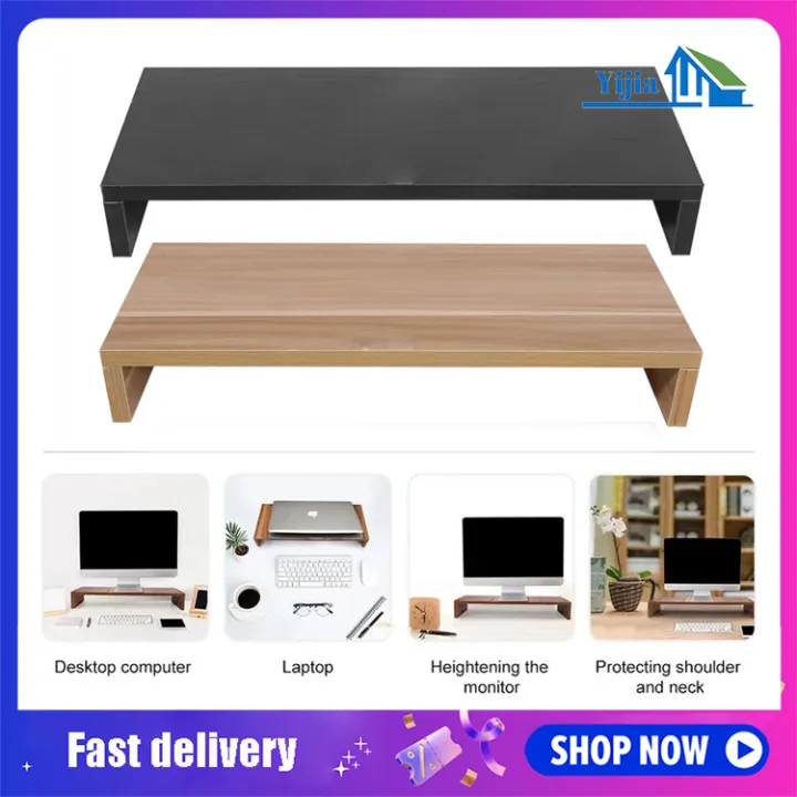 Computer Monitor Screen Stand LED LCD Computer Monitor Riser Desktop ...