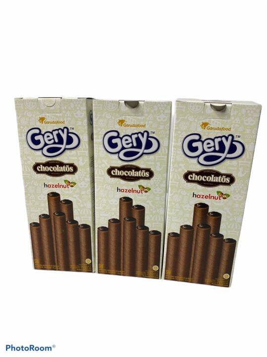 GERY CHOCOLATOS’ HAZELNUT สีขาว 1SETCOMBO/3กล่อง 16g ราคาพิเศษ สินค้า ...